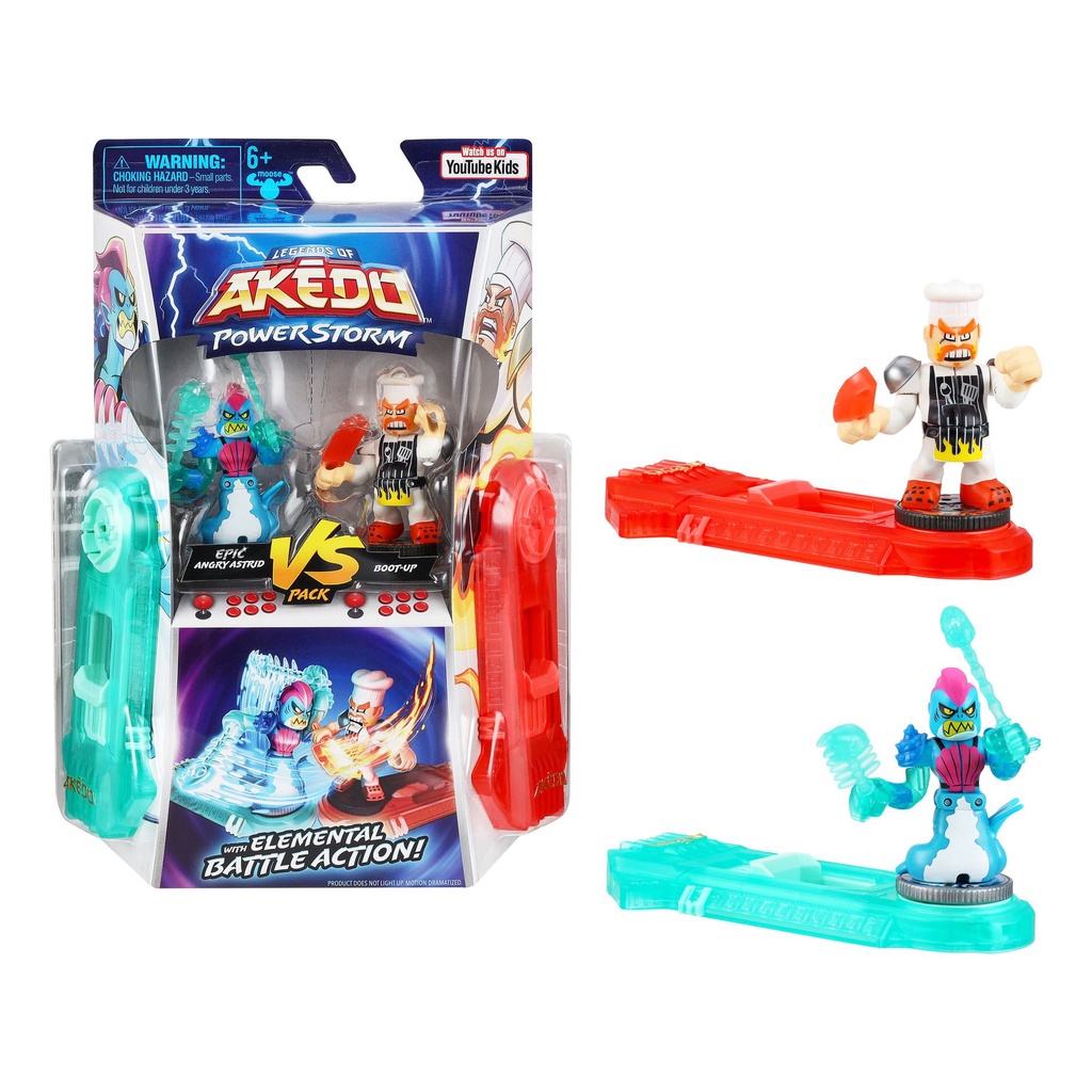 MOOSE TOYS AKEDO Series 3 Wave 1 Versus Pack | Shopee Malaysia