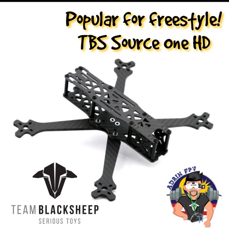 Original TBS SOURCE ONE HD aka V4 5INCH TeamBlackSheep Frame fits DJI ...