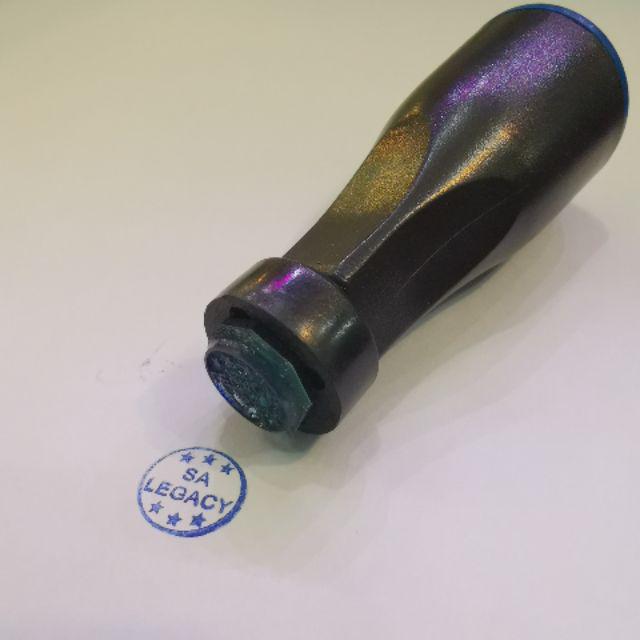 COP GETAH BIASA BULAT / STAMP CHOP | Shopee Malaysia