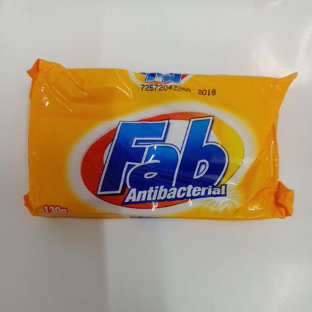 Fab Bar Laundry Soap Antibacterial 130g/Fab buku ready stock | Shopee ...