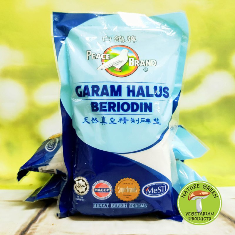 PEACE BRAND, Salt - Pure Australian Table Salt (500g) Garam Halus ...