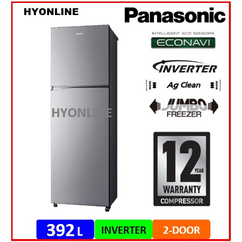 NR-TL381BPKM / NR-BL381PS - PANASONIC 392L 2-DOOR ECONAVI INVERTER ...