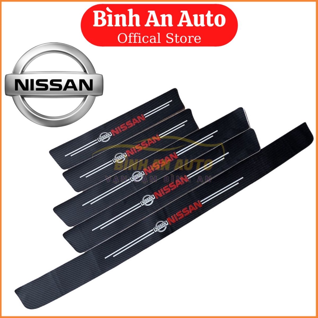 Nissan - SET OF Anti-Scratch Stickers with NISSAN Logo to Protect Door ...