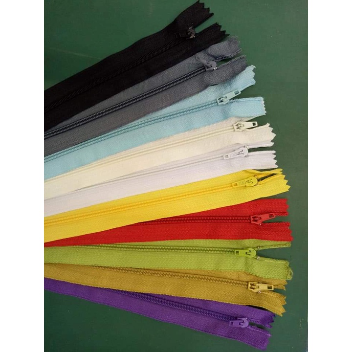 Zip Biasa SCZ / SCZ Normal Zip / 11 Size / 12 pcs | Shopee Malaysia