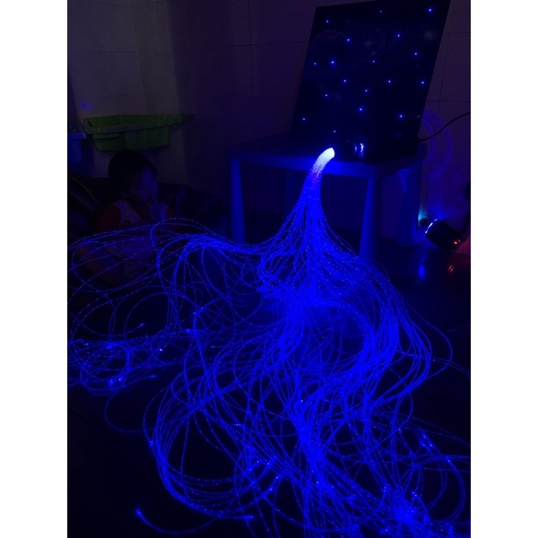 Sensory Light for Visual and Emotions color change fiber optic curtain ...