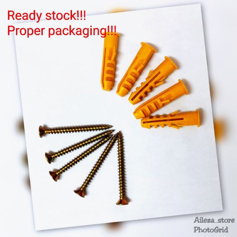Screw Wall Plug / Skrew Dinding | Shopee Malaysia