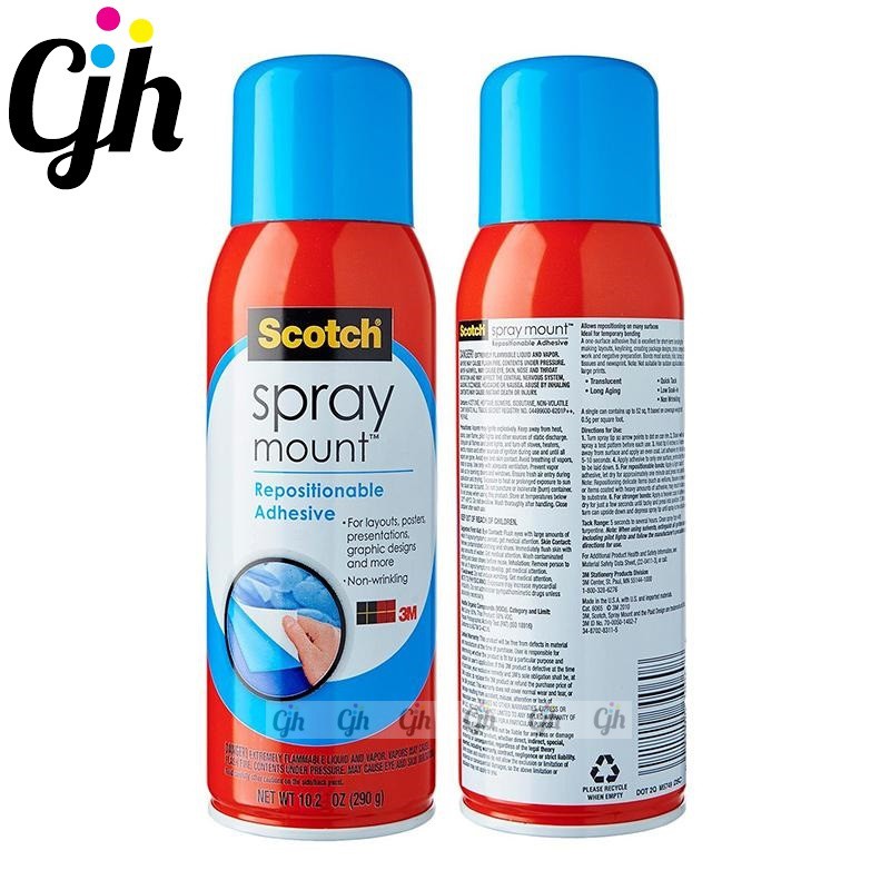 3M Scotch Spray Mount Repositionable Adhesive 290g | Shopee Malaysia