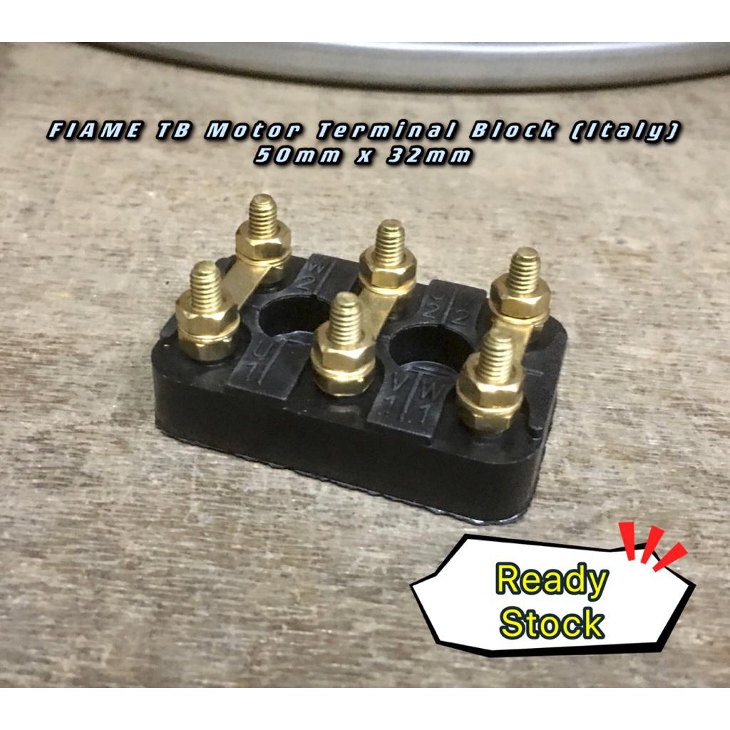 FIAME 50MM X 32MM TB MOTOR TERMINAL BLOCK (Made in Italy) | Shopee Malaysia