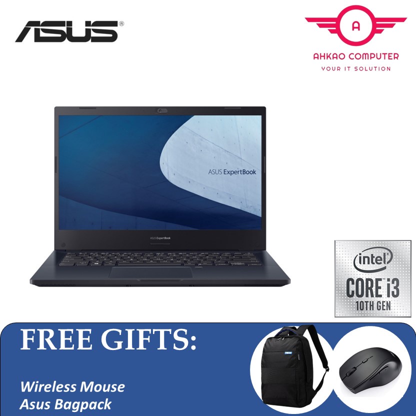Asus ExpertBook P2 P2451F-ABV3183T 14" Laptop Star Black ( I3-10110U ...