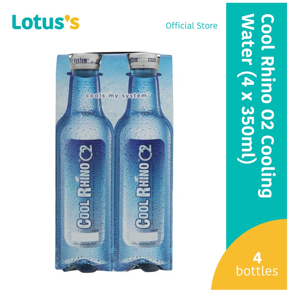 Cool Rhino O2 Cooling Water (4 x 350ml) | Shopee Malaysia
