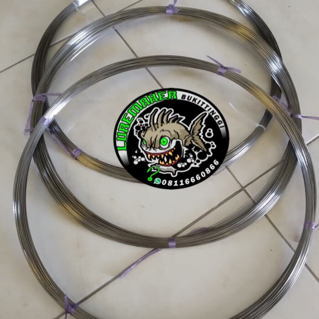 10METERS stainless steel wire 0,6mm 0.8mm 1mm 1,2mm 1.5mm 304 hard is ...