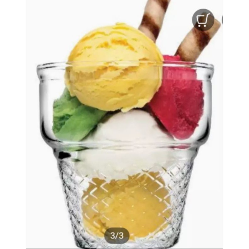 💥pasabahce 6pcs mini comet 8.75oz ice cream Cup 💥 | Shopee Malaysia