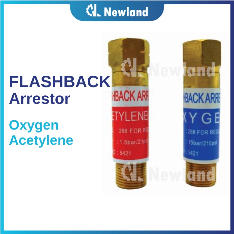 Flashback Arrestor Safety Valve Oxygen/ Acetylene | Shopee Malaysia