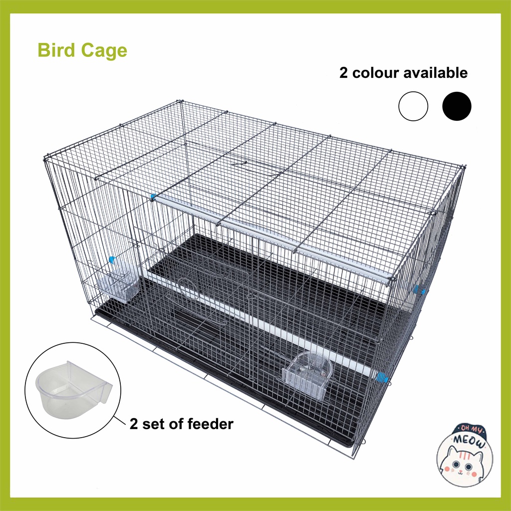 (XL SIZE) 2.5 Feet Bird Cage/ Sugar Glider Cage / Sangkar Burung 2.5 ...