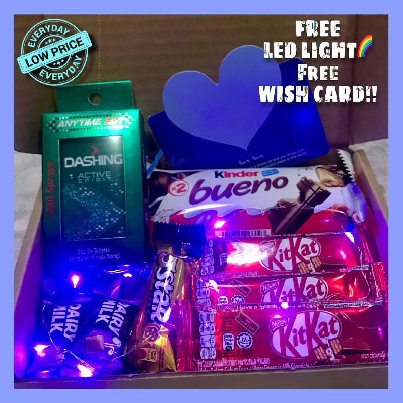[PROMO] Surprise Gift Box Chocolate Dashing / Hadiah Birthday Lelaki ...