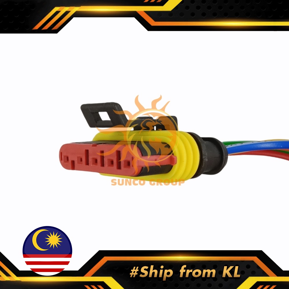 5 Pin Waterproof Male Female Socket Connector Universal Made in ...