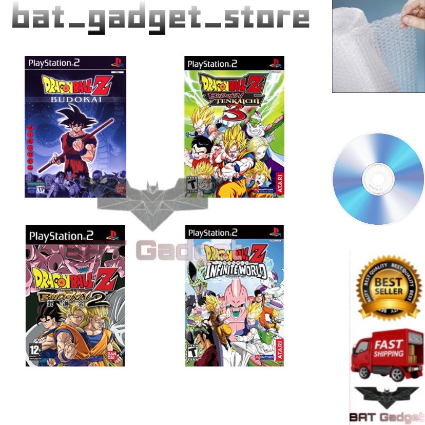 🔥 PS2 CD GAMES / Dragonball Budokai 1 2 3 / Dragonball Infinite World ...