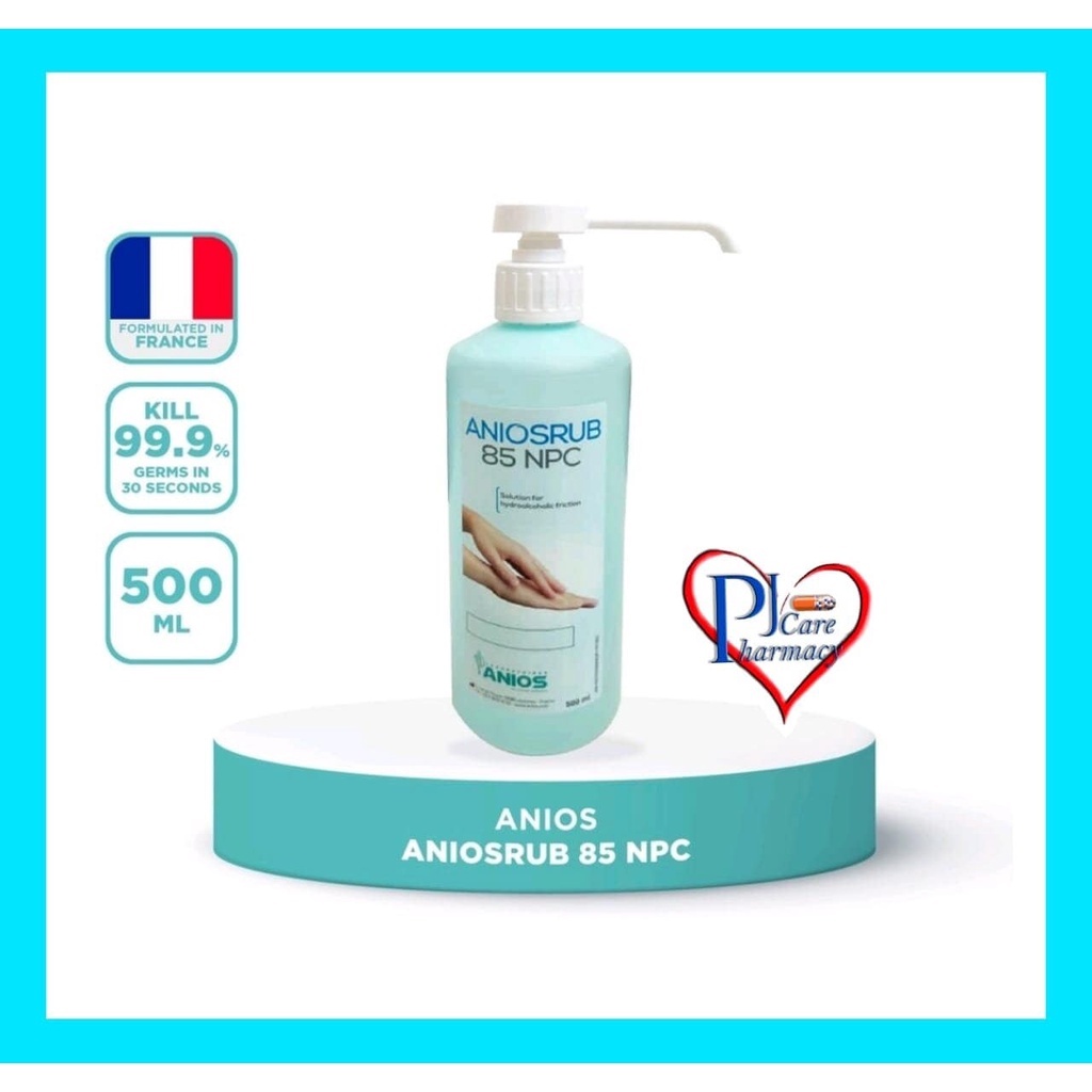 [NEW LOOK] ANIOSRUB 85NPC HAND SANITIZER 500ML Exp 09/2027 (IMPORTED ...