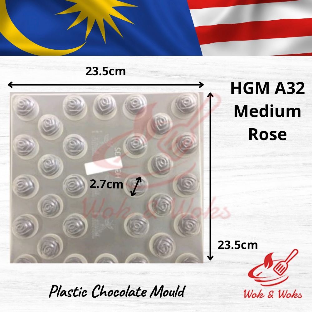 Plastic Chocolate Mould / Acuan Coklat Plastik | Shopee Malaysia