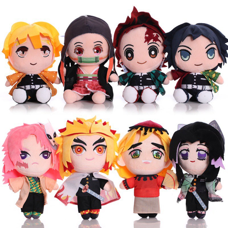 New Demon Slayer Plushie Plushie Anime Toys Rengoku Kimetsu No Yaiba ...