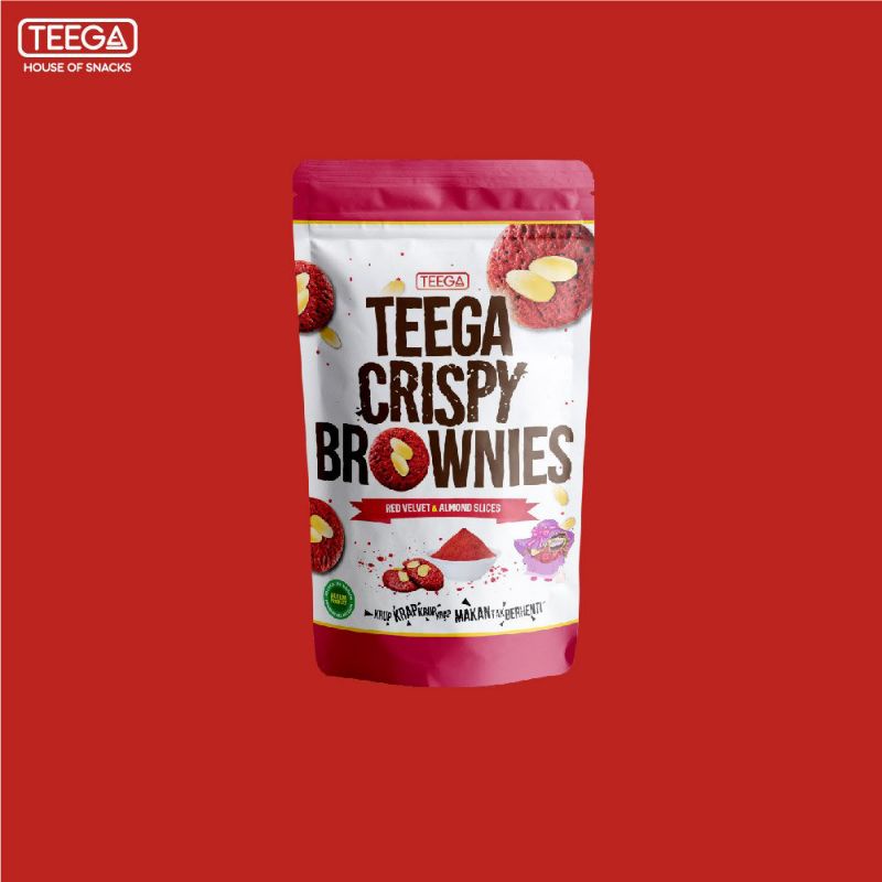 Teega Crispy Brownies (Red velvet) | Shopee Malaysia