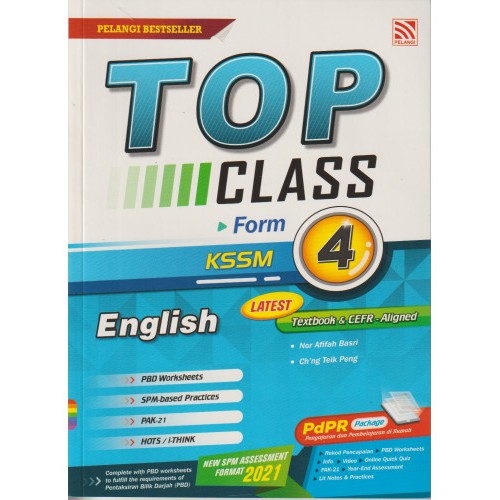 [2021] Top Class English Form 4 KSSM | Shopee Malaysia