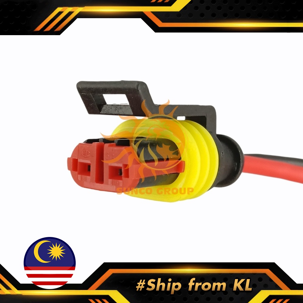 Proton Waja CPS Head Lamp Socket Connector 2 Pin Made in Malaysia ...