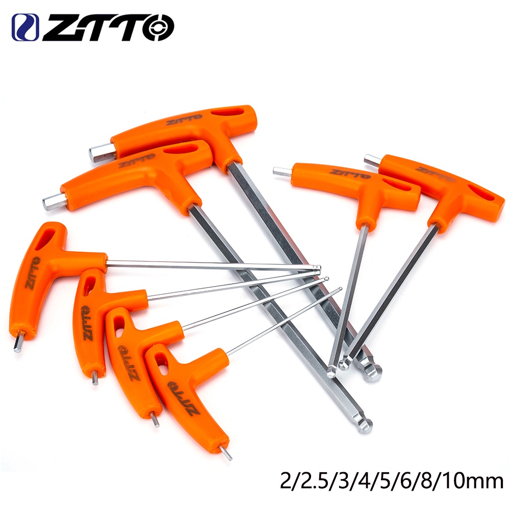 ZTTO Ball Head Hex Key Allen Wrench Tool (2/2.5/3/4/5/6/8/10mm ...