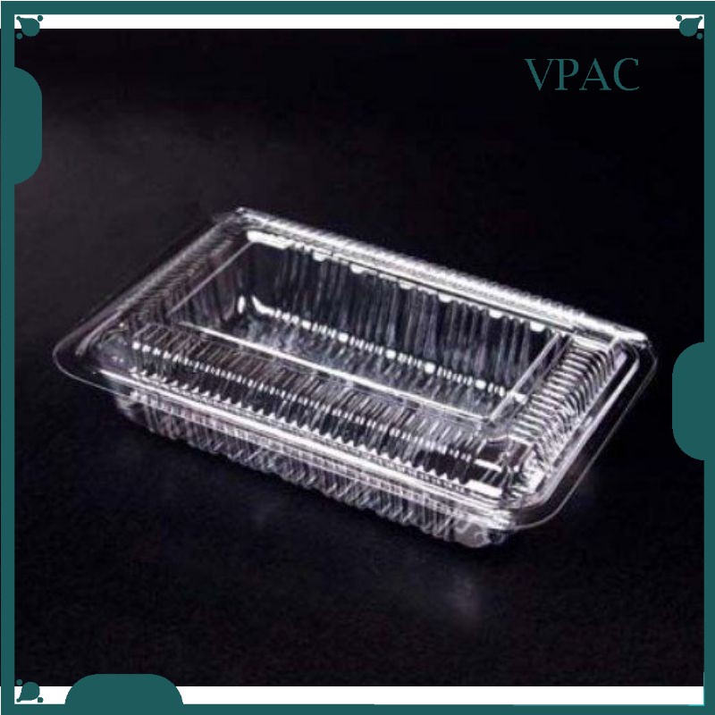 OPS - OP2H -BENXON Plastic Tray [ 100pcs± ] Bakery Disposable Plastic ...