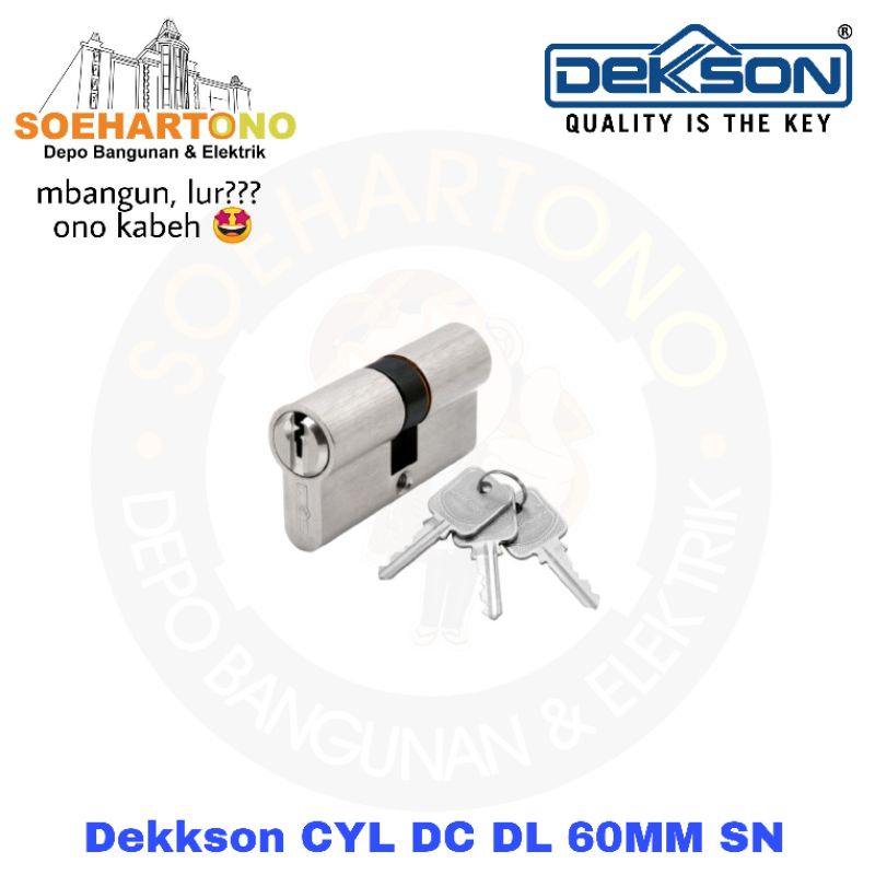 Dekkson CYL DC DL 60MM SN (Key) | Shopee Malaysia