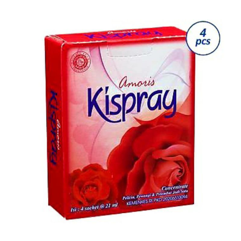 KISPRAY ( 21 ml X 4 sachets ) | Shopee Malaysia