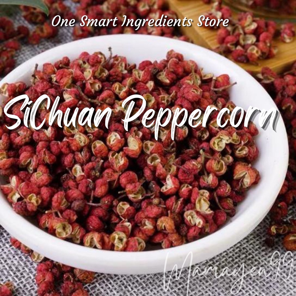 Szechuan Peppercorn 30g - 250g 四川麻辣花椒粒Serbuk Lada Szechuan – Herbs ...