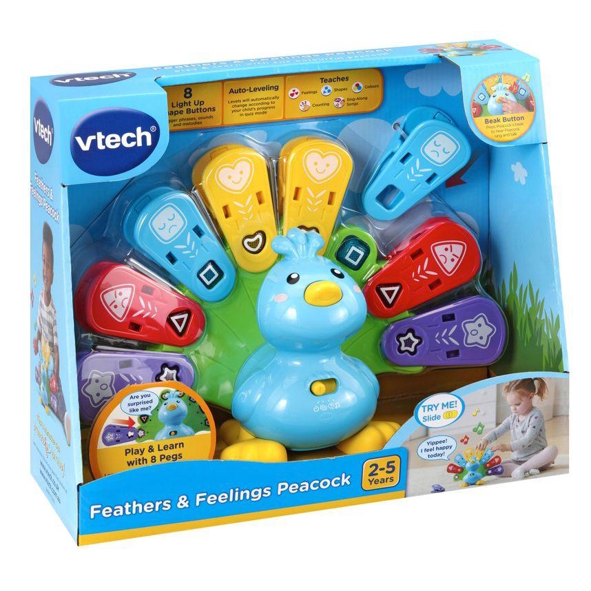 Vtech Feathers & Feelings Peacock | Shopee Malaysia