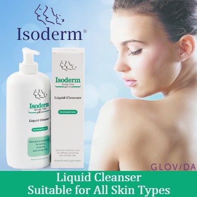 Isoderm Liquid Cleanser 250ml (Exp:1/2028), 500ml (EXP 1/2028) | Shopee ...