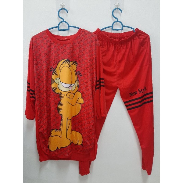 🔥 LELONG SET BAJU 3D GARFIELD 🔥 | Shopee Malaysia