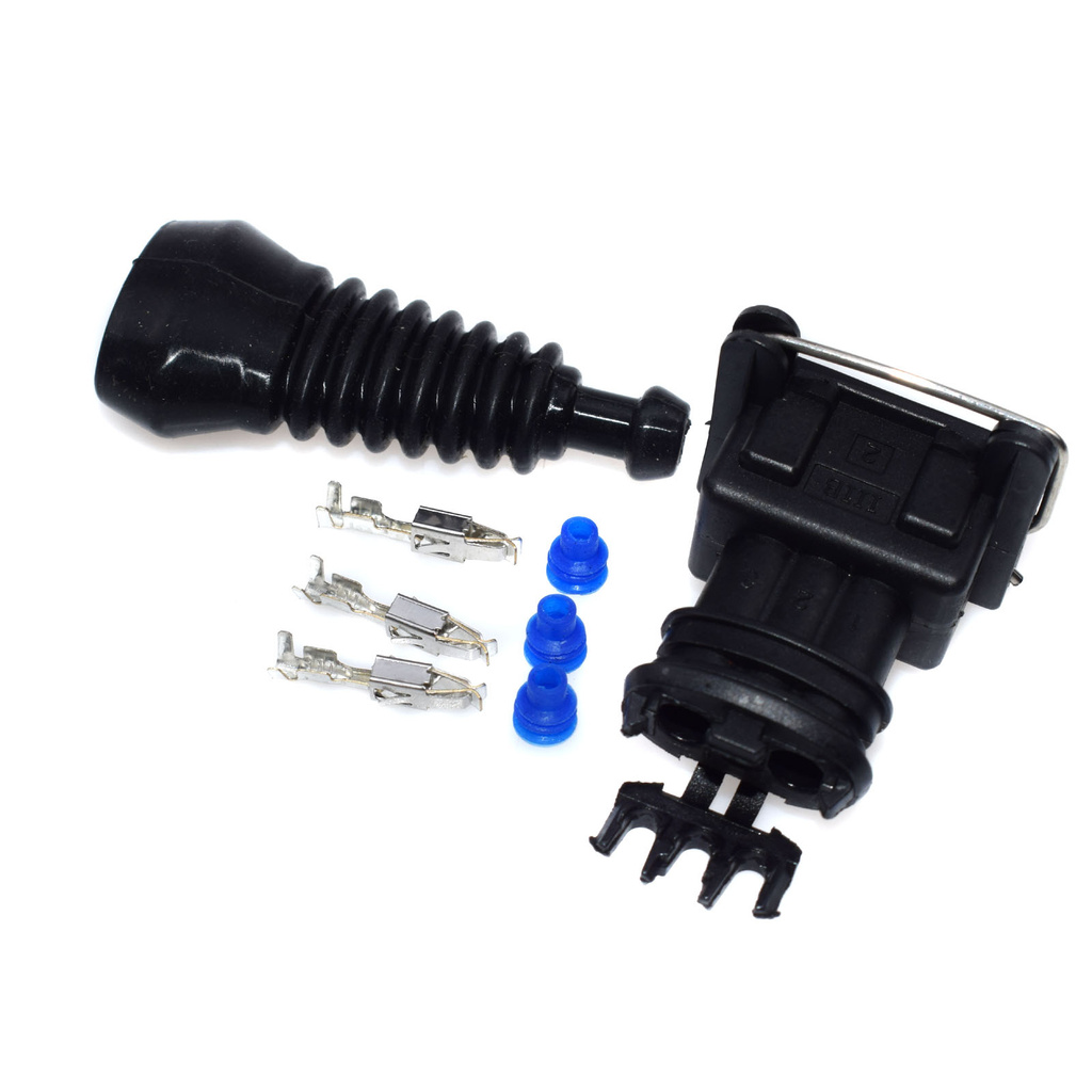 New 3 pin Sealed EV1 TPS IAC Connector Plug Kit For VW,Audi,Porsche ...