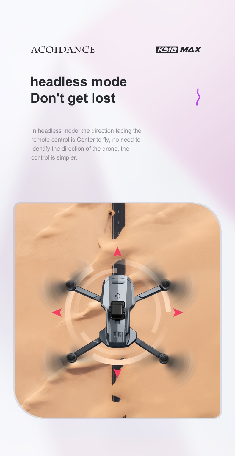 💪Better Choice 💪Original K918 MAX GPS Drone 8K ESC Camera Obstacle Avoidance Dron HD 4K Camera ...