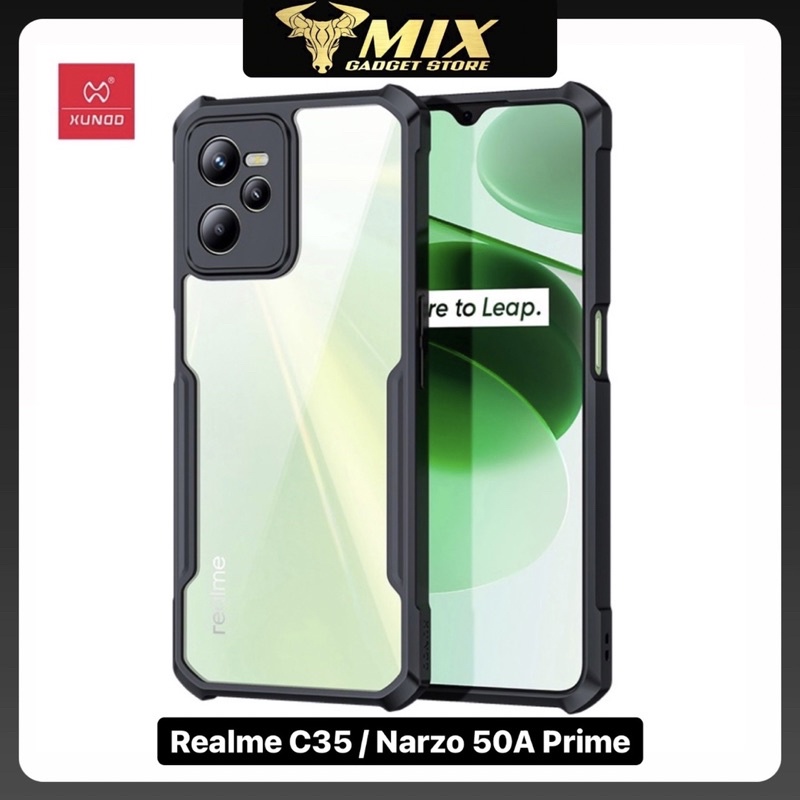 Realme C35｜Narzo 50A Prime XUNDD®️ Casing With Camera Protection Clear ...