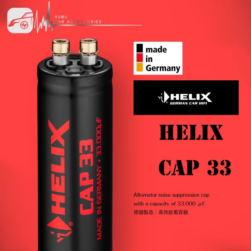 helix cap 33 capacitor made in germany car audio | Shopee Malaysia