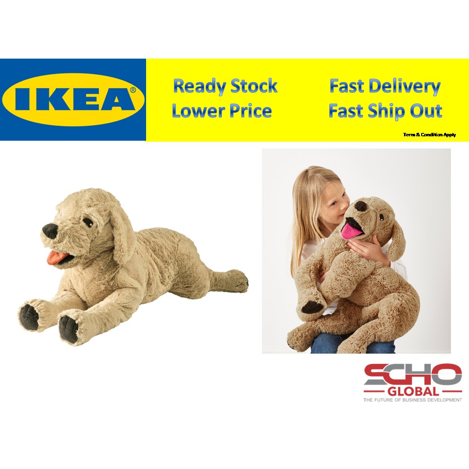 IKEA-GOSIG GOLDEN Soft toy, dog/golden retriever, 70 cm | Shopee Malaysia