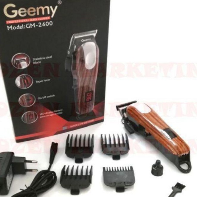 Geemy GM-6008 Professional Hair Clipper/Pro Geemy 6800 / GM2600 ...