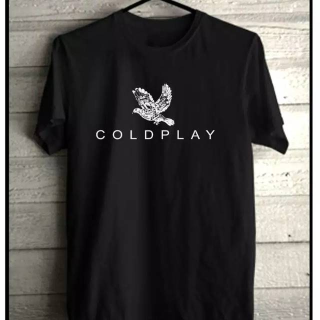 British Band Coldplay Fans Distro T-Shirt - Chris Martin British Band ...