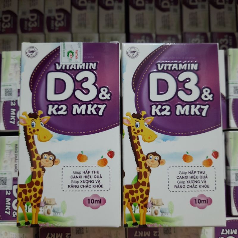 Vitamin D3 & K2 MK7 drops 10ml | Shopee Malaysia