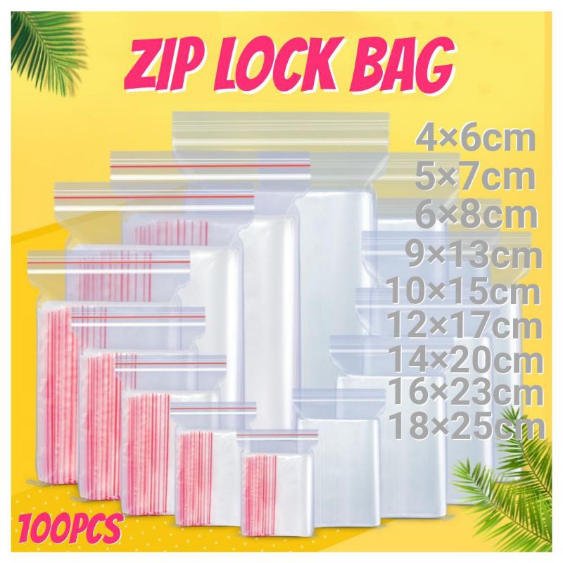 Clear Stock Zip Lock Bag/Plastic Zipper Bag/Transparent Sealable/自封袋 ...