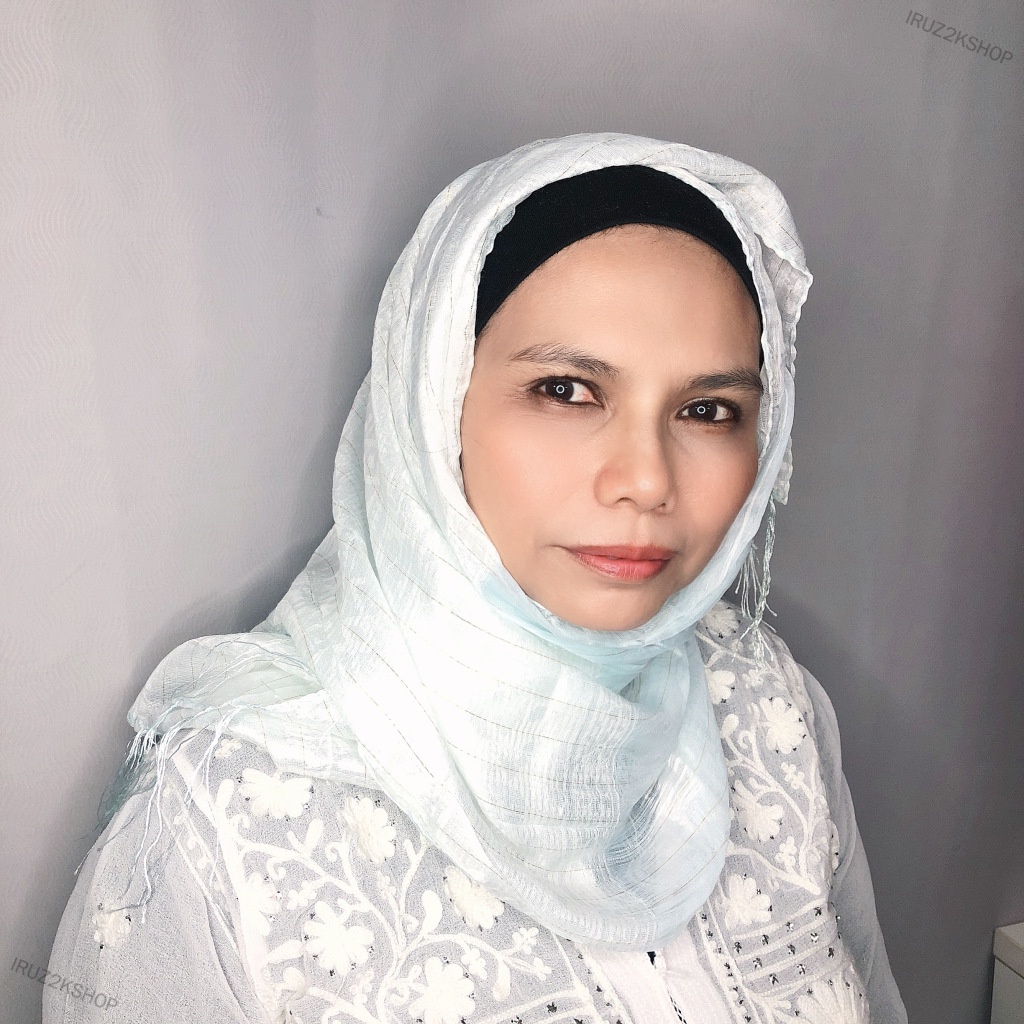 IRUZ2KSHOP Texture/fashion/muslim/shawl/silk/sutera/selendang Murah ...