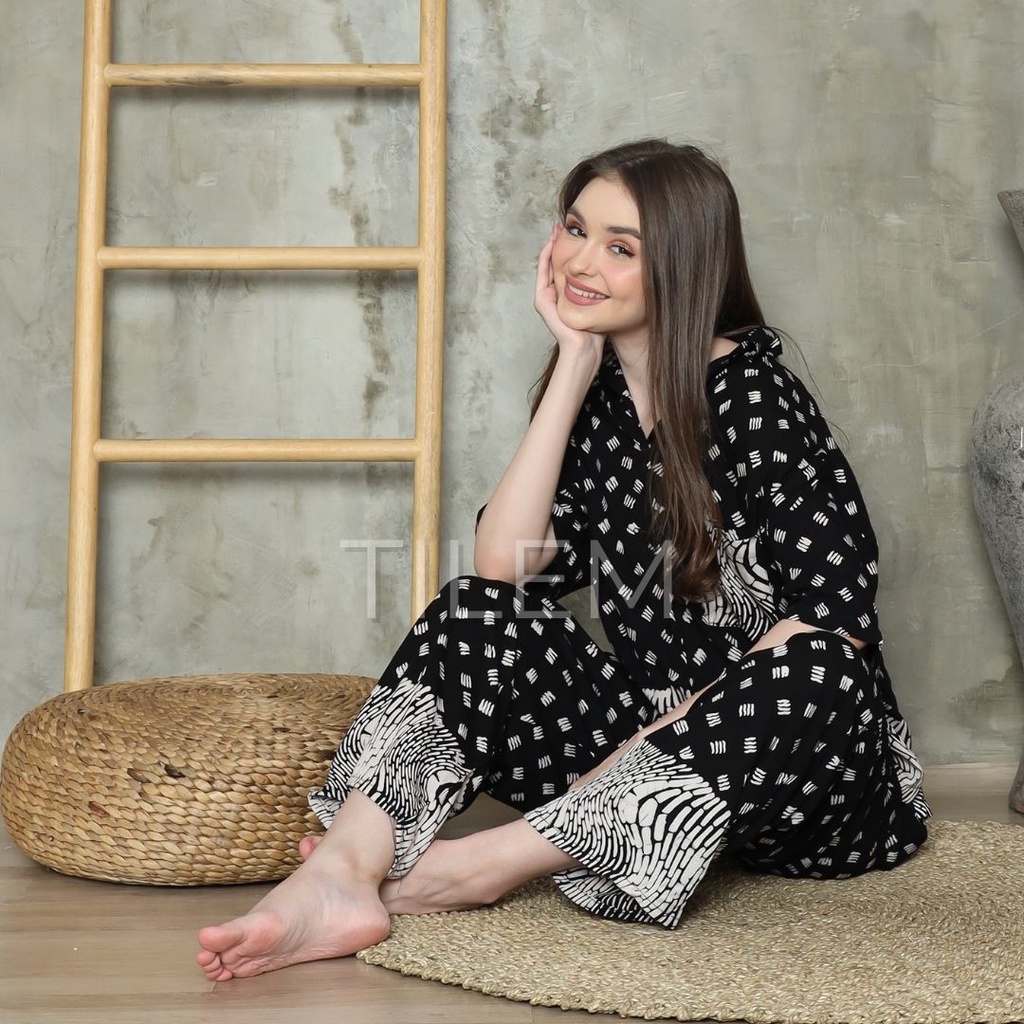 Pajama/ Tiedye Tie Dye Set (Nagata Set) | Shopee Malaysia