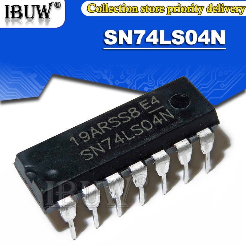 10PCS SN74LS04N DIP14 74LS04N 74LS04 SN74LS04 DIP Integrated IC | Shopee Malaysia