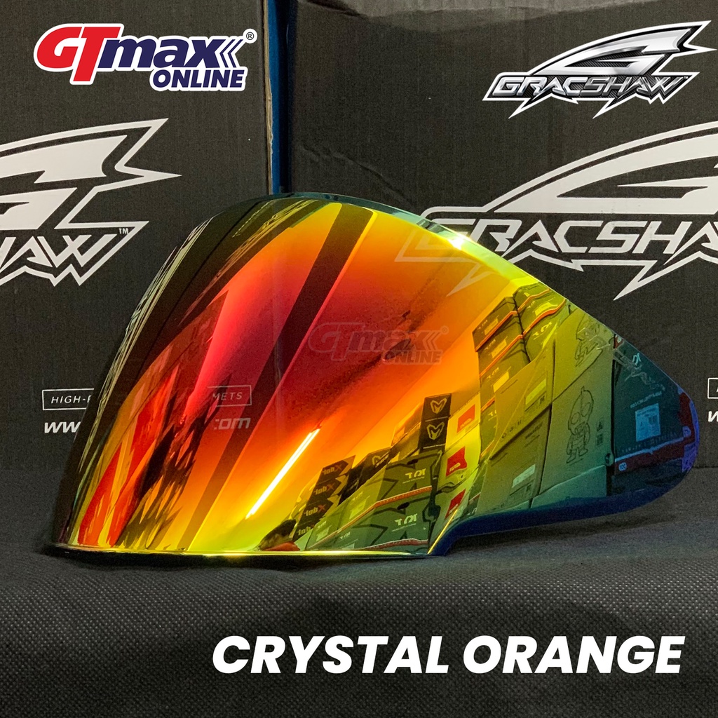 [Visor] Gracshaw Gennex G535 Visor Helmet/Smoke/Revo/Gold/Blue/Pista ...