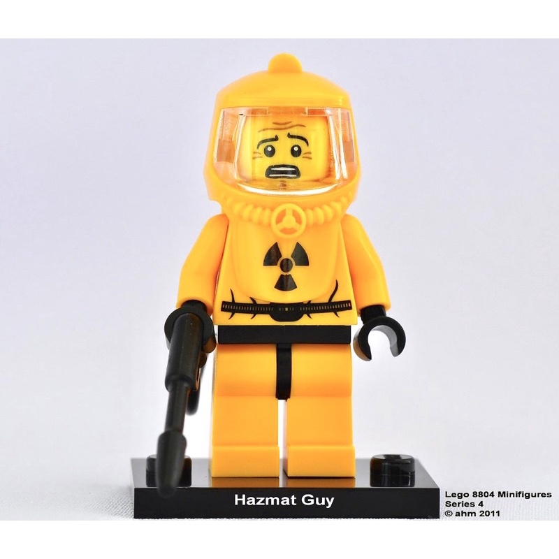Genuine Lego minifigure series 4 Hazmat Guy Suit | Shopee Malaysia
