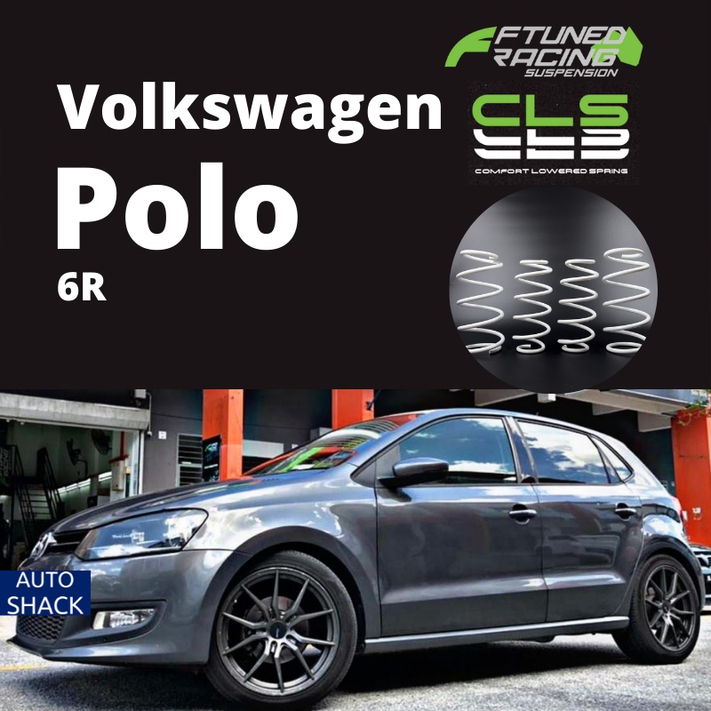 Volkswagen Polo 6R F Tuned CLS Series Comfort Lowering Spring ...